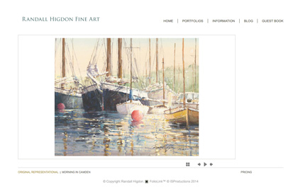 Professional Websites for Artists and Painters / Artist Website Service ...